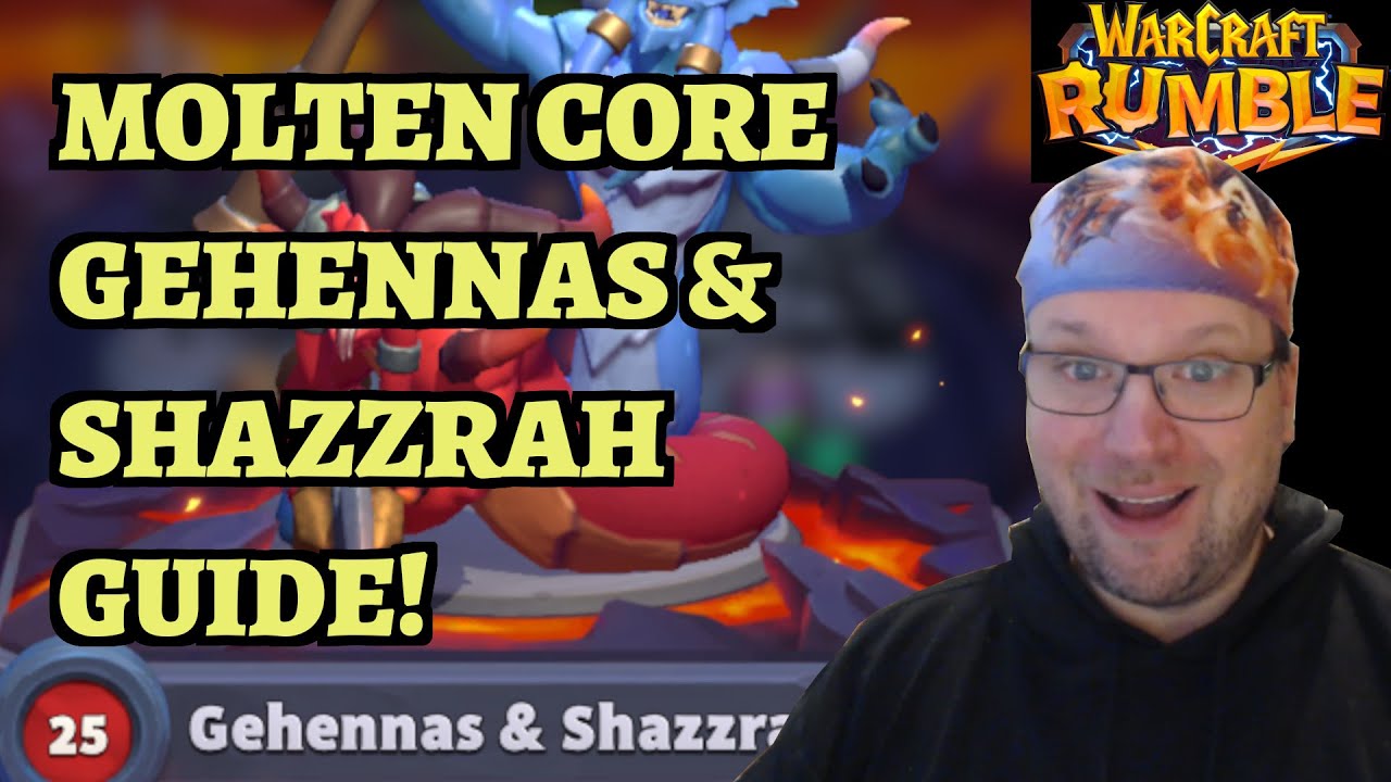 Gehennas & Shazzrah Boss Guide - Molten Core Raid - Warcraft Rumble ...