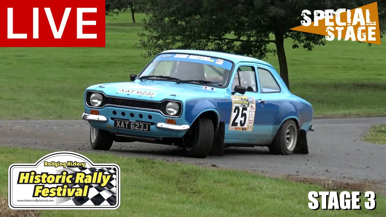 Historic Rally Festival 2023 - SS3 Live! - YouTube