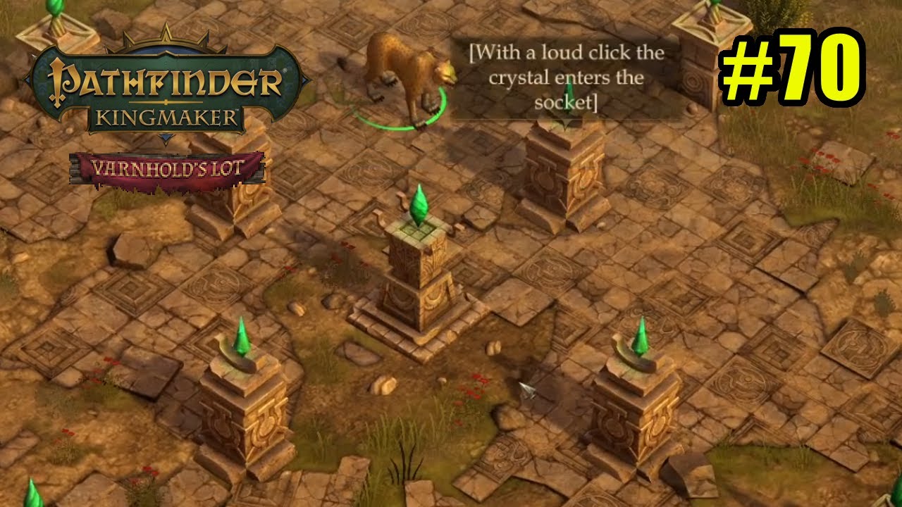 Pathfinder: Kingmaker - 70 - A Puzzle of Crystals - YouTube