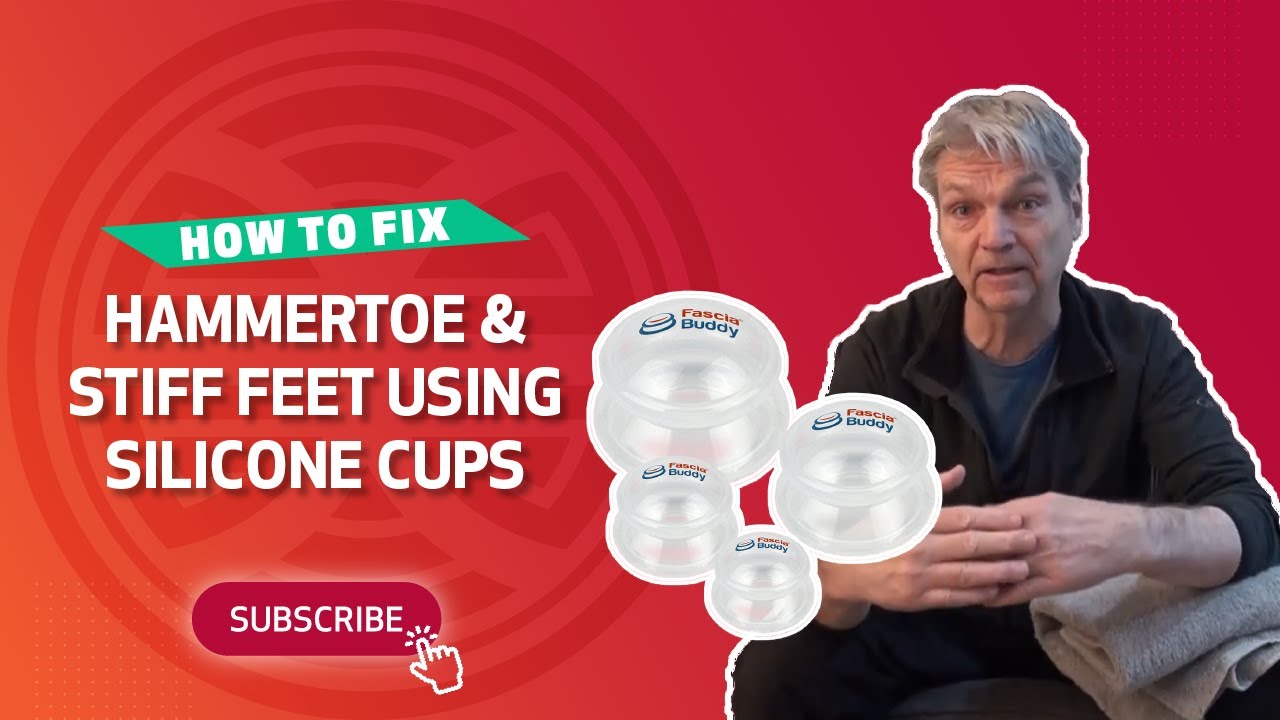 Self-Care for Hammertoe, Stiff or Sore Feet using Fascia Buddy Silicone ...