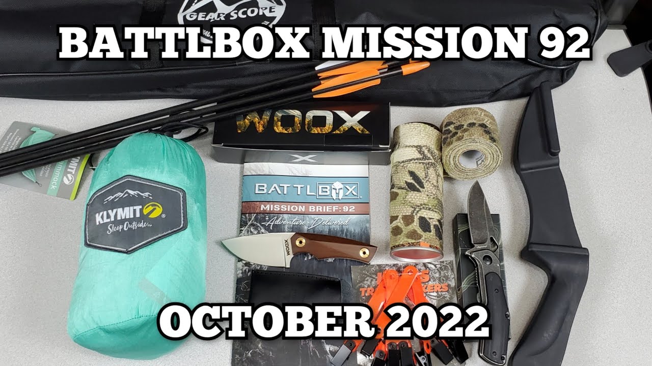 Battlbox "MISSION 92" October 2022 Pro Plus Box Unboxing - YouTube