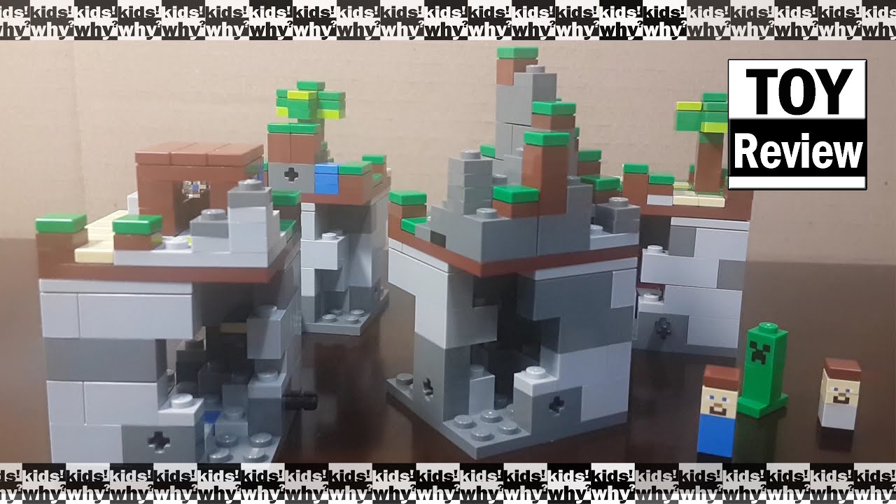 LEGO 21102 MINECRAFT build & review 레고 마인크래프트 리뷰 - YouTube