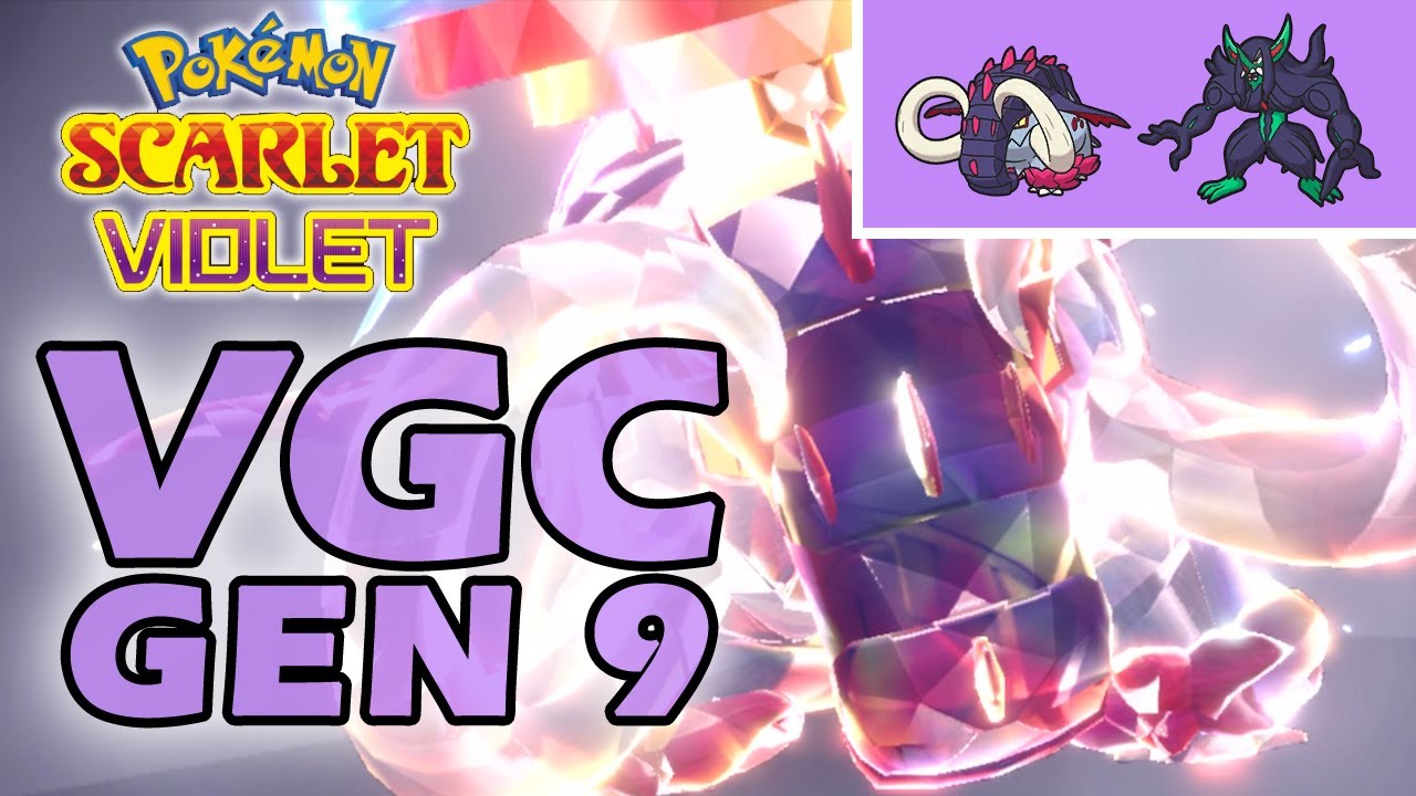 Pokemon Scarlet Violet: First Gen 9 VGC Team, First Tourney Battle ...