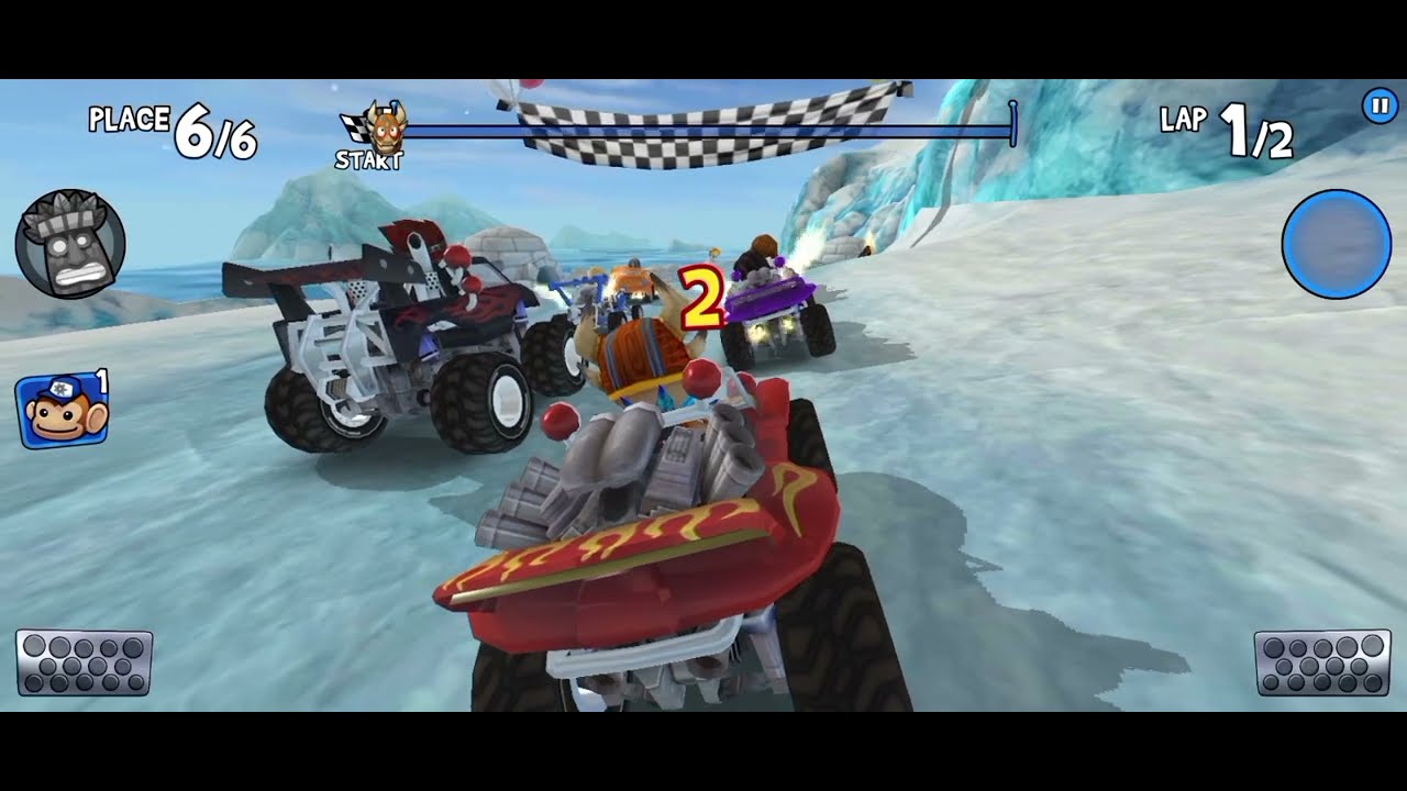 Beach Buggy Racing : Tidal Rush #2 : Part 12 - YouTube