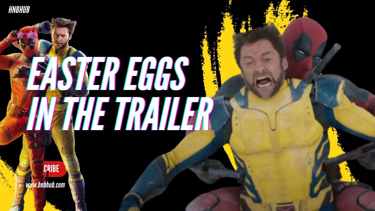 Deadpool and Wolverine all the easter eggs in the trailer #deadpool # ...