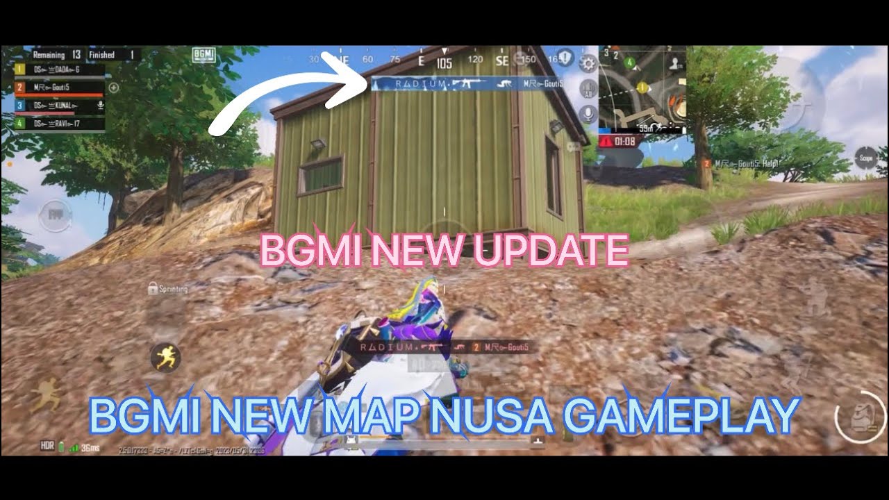BGMI NEW MAP NUSA 🥵|| BGMI GAMEPLAY || DAYSO GAMING || IPHONE ️ - YouTube