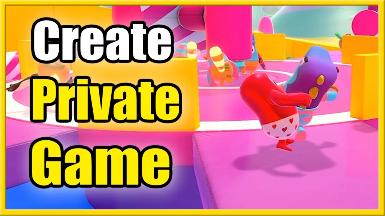 How to Create Private Lobby & Join in Fall Guys (Fast Tutorial) - YouTube