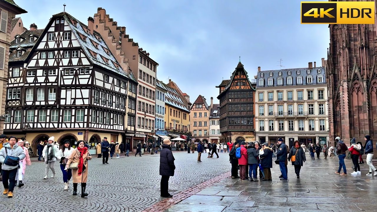 Exploring Strasbourg by Foot 🇫🇷 A Walking Tour of the City's Highlights ...