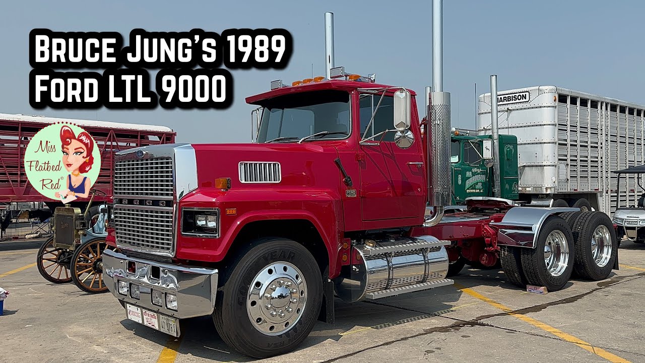 Bruce Jung’s 1989 Ford LTL 9000 Truck Tour Interview - Filmed at 2023 ...