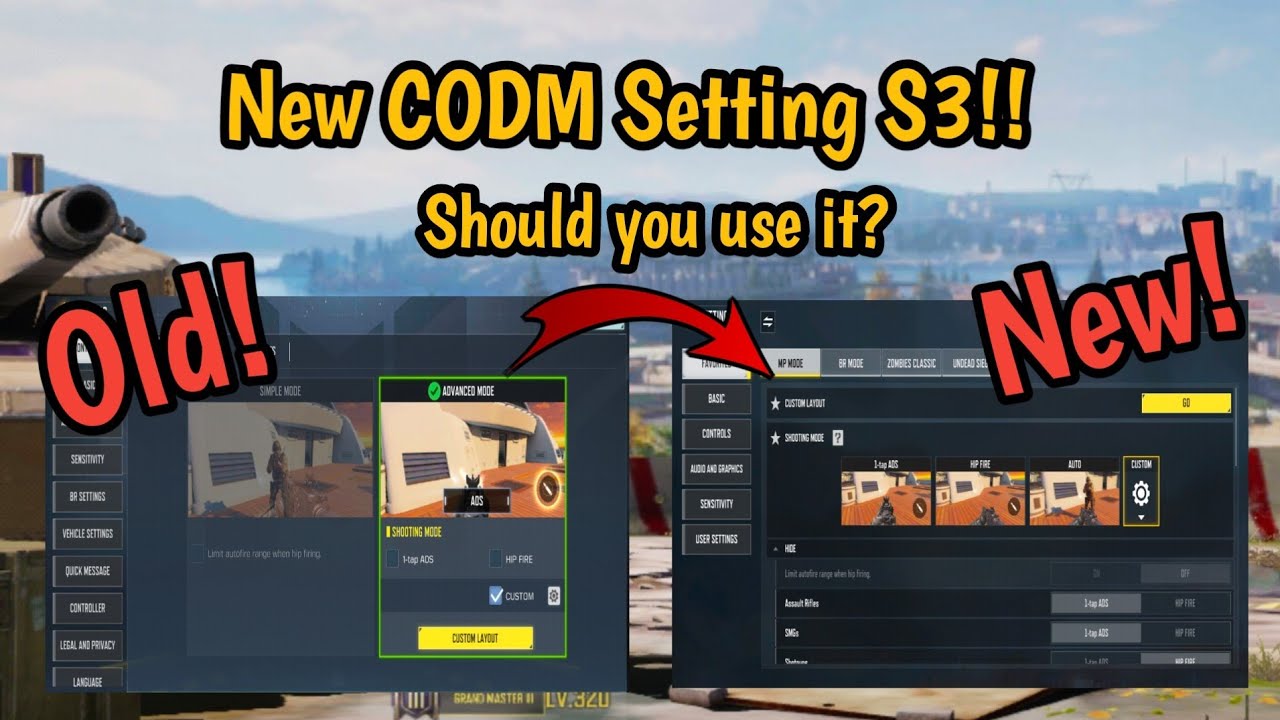 NEW CODM SETTING USER INTERFACE UI SEASON 3: CYBER MIRAGE | HOW TO ...