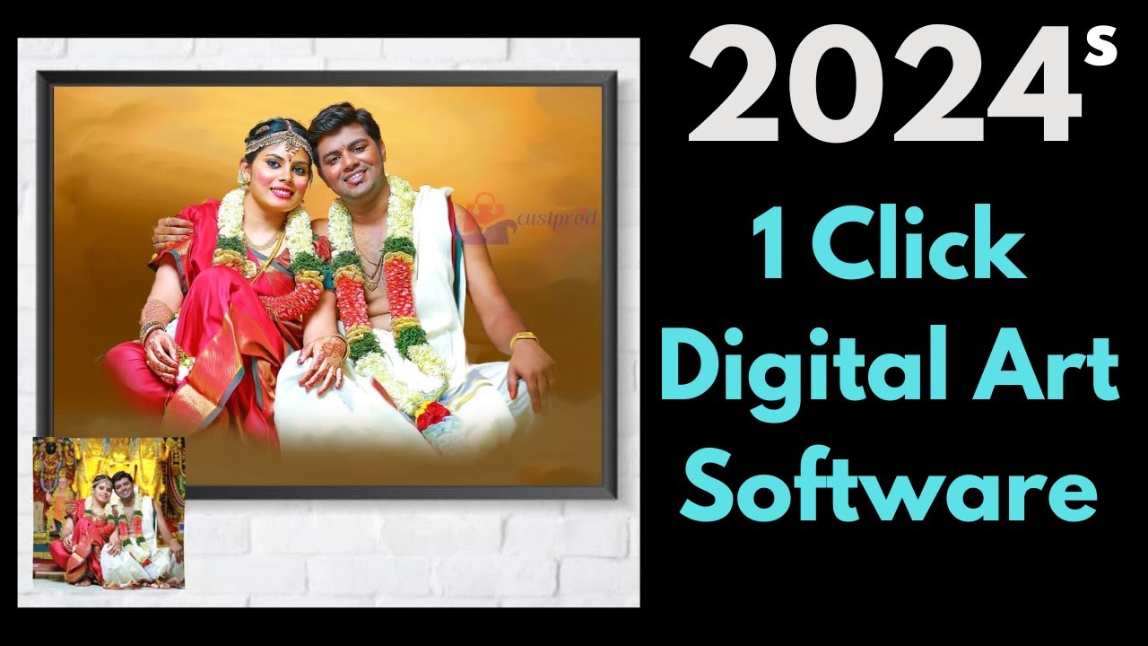 Digital Oil Painting Software - One click Digital Art software - Oil ...