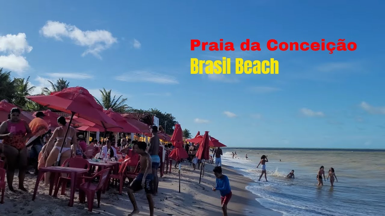Praia da Conceição Paulista Pernambuco Beach in Brasil - YouTube