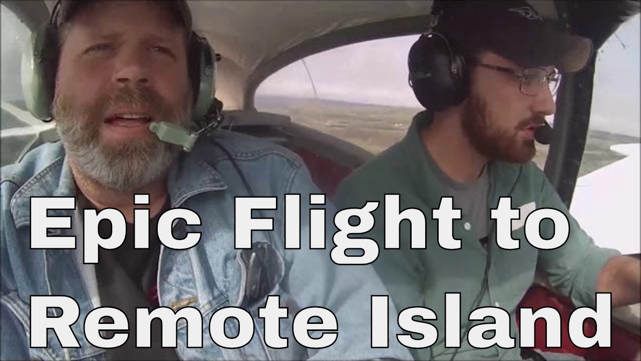North Fox Island by Plane - YouTube