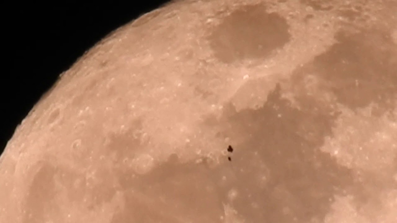 Google Loon Balloon Full Moon Transit. - YouTube