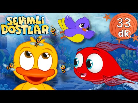 En Yeni Bebek ve Çocuk Şarkıları 2024💓 Sevimli Dostlar🥳 Adisebaba TV