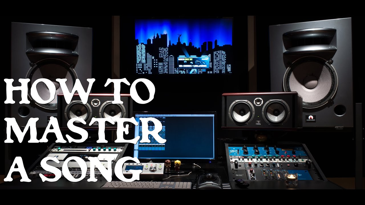 MASTERING A SONG FOR BASIC - YouTube