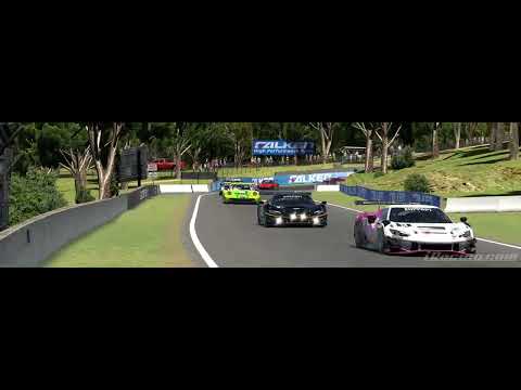 First endurance race in iRacing - Porsche GT3 - Bathurst - YouTube
