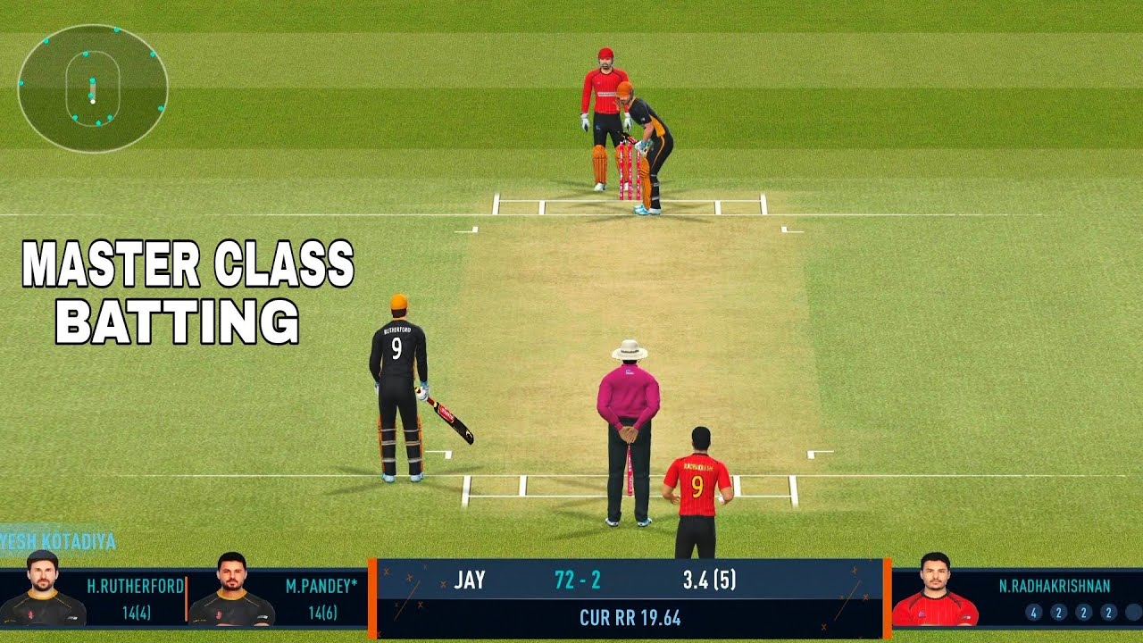 Master Class Batting Against Pro Opponent | Real Cricket 24 - YouTube