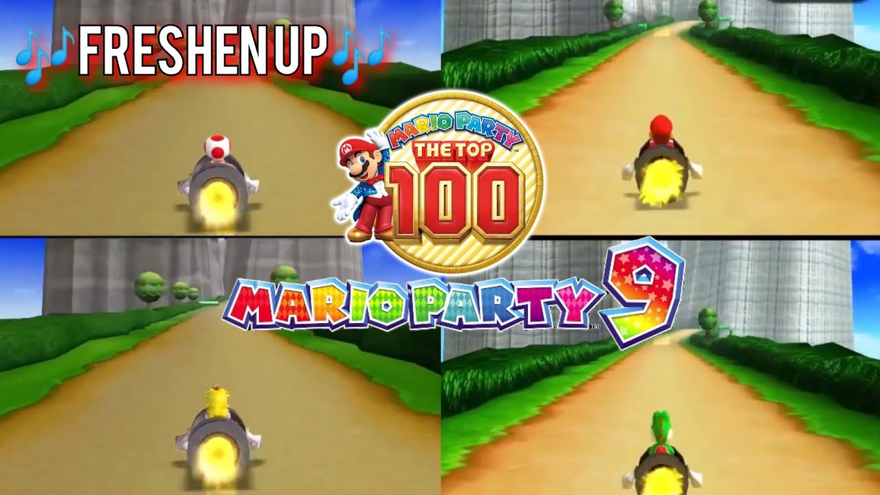 Mario Party 9 & Top 100-Speeding Bullets (Freshen Up) - YouTube