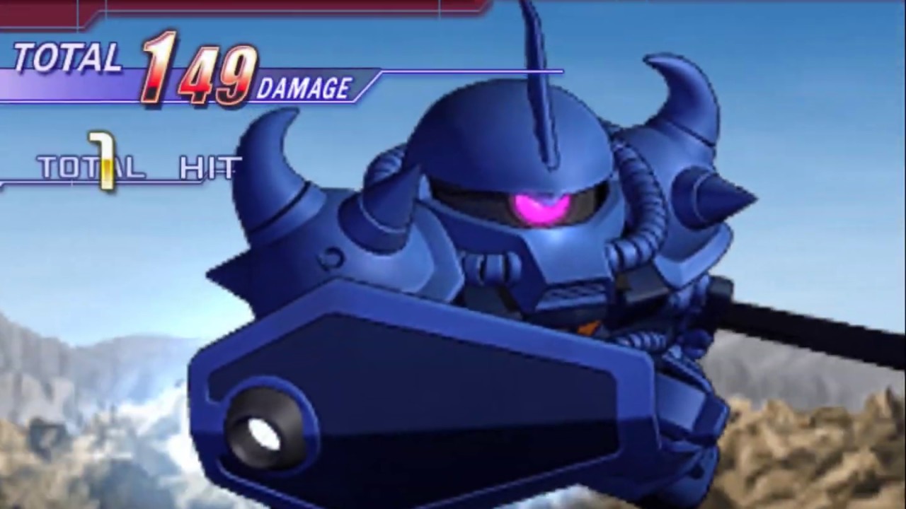 SD Gundam G-Generation Wars - Gouf All Animations - YouTube