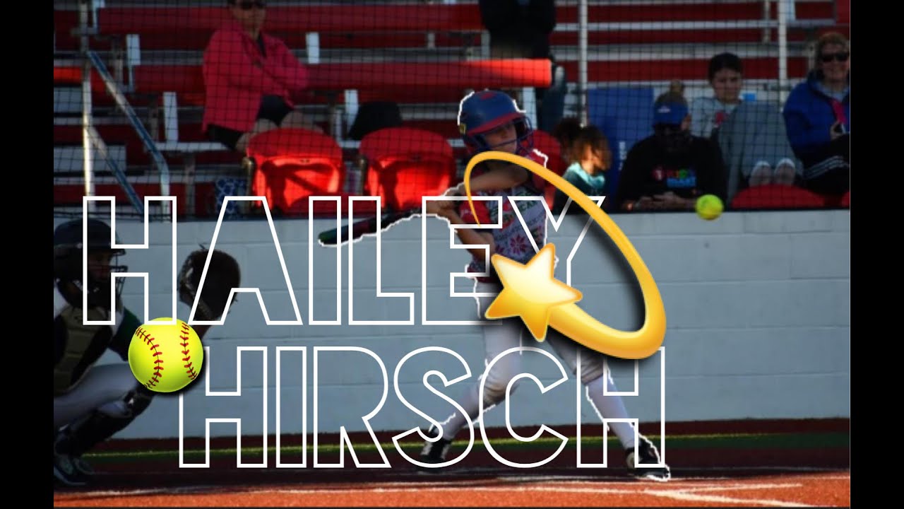 Hailey Hirsch Most INSANE Plays | Softball Highlight Compilation - YouTube