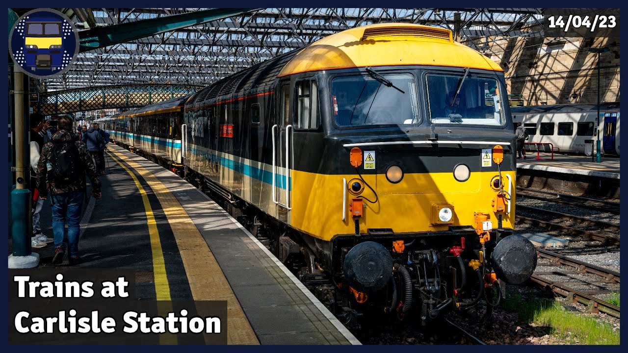 Trains at Carlisle Station | 14/04/23 - YouTube