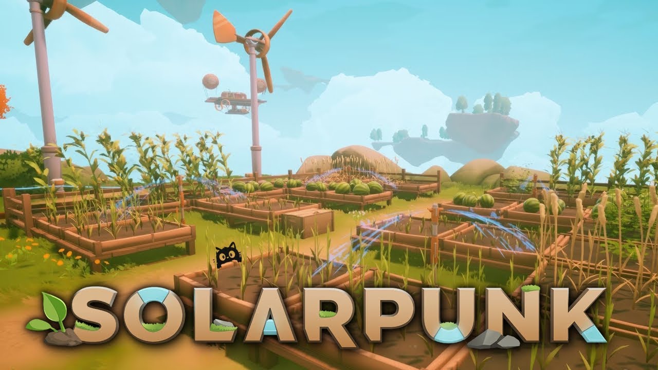 Cozy Survival, Farming and Airship Flights - Solarpunk Demo Full ...