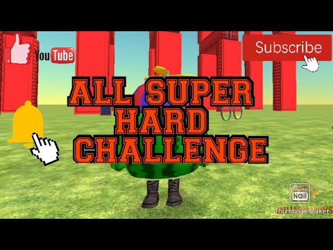 ALL SUPER HARD CHALLENGE - YouTube