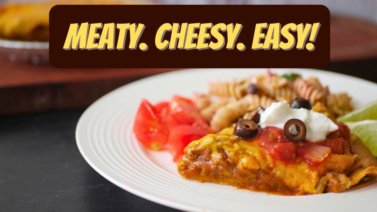 Easy Taco Beef Pie Recipe – A Cheesy, Meaty Mexican-Inspired Dinner ...