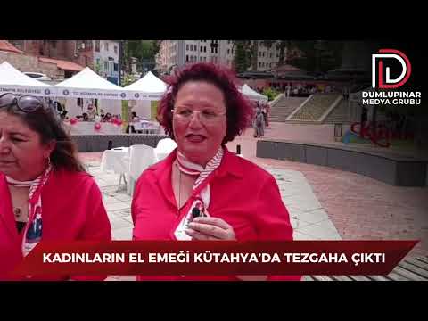 KADINLARIN EL EMEĞİ KÜTAHYA’DA TEZGAHA ÇIKTI