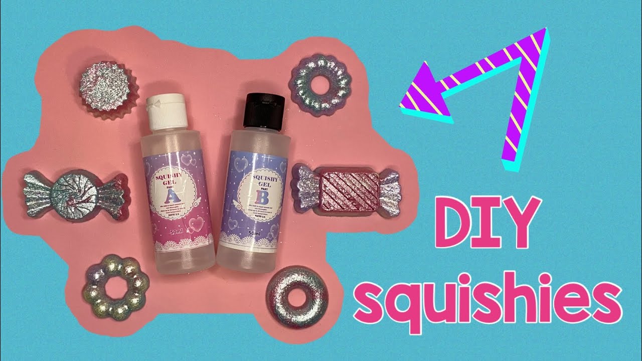 My daughter makes squishies with me! - YouTube