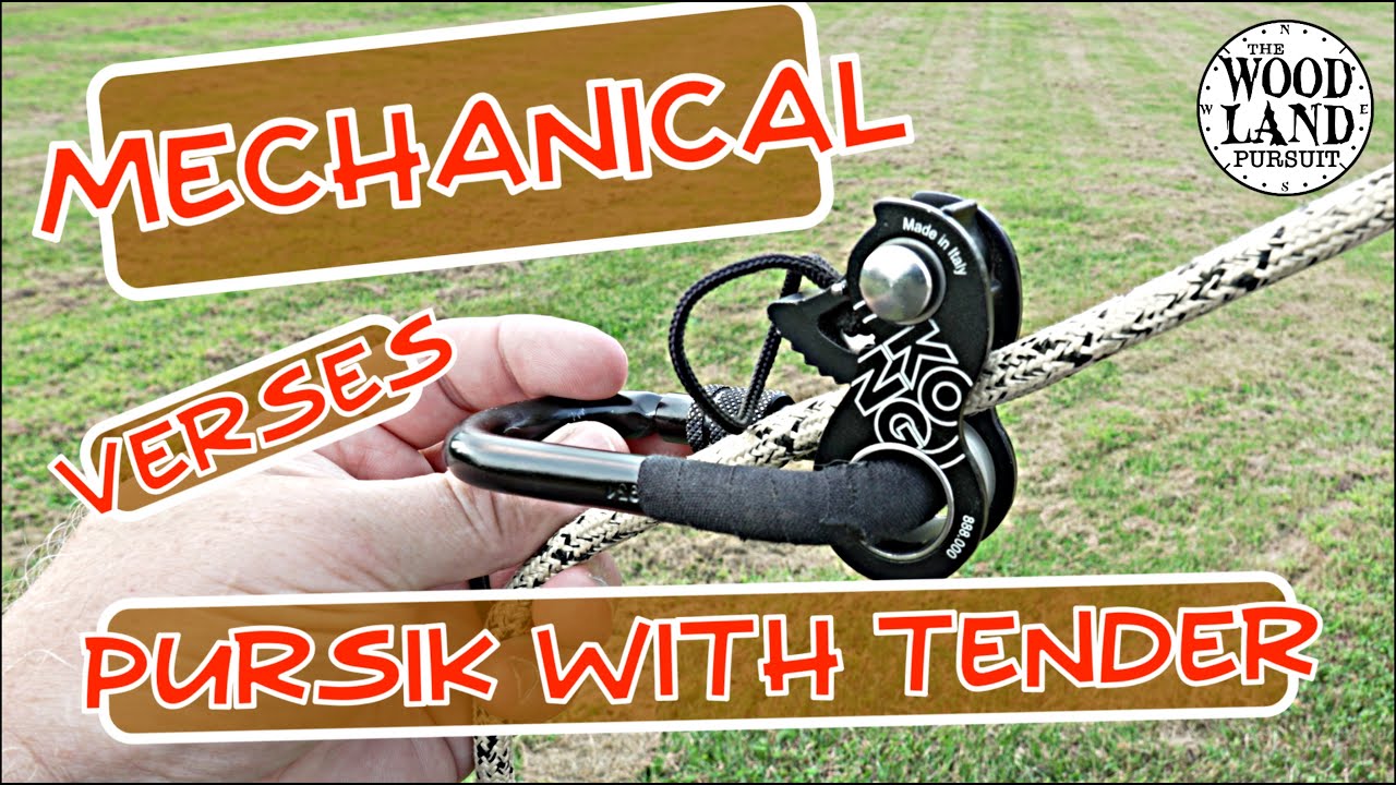 SADDLE HUNTING TETHER 8 MM ROPES WITH KONG DUCK MECHANICAL VERSES ...