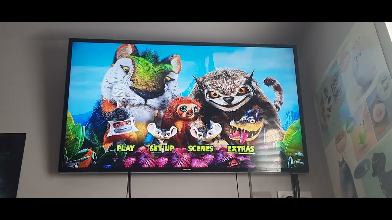 The Croods 2013 UK DVD Menu Walkthrough - YouTube