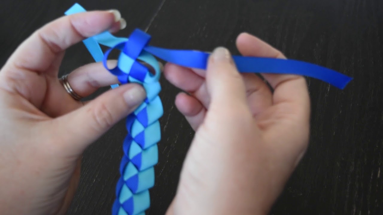 How To Make A Ribbon Lei Youtube