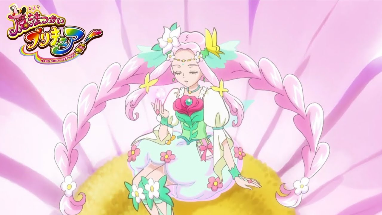 [1080p60]CureUp!RaPaPa! {Cure Felice Transformation} (Mahou☆Tsukai ...