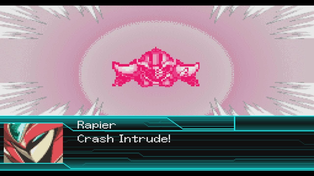 (ENG)Super Robot Wars W - Tekkaman Rapier Attacks - YouTube