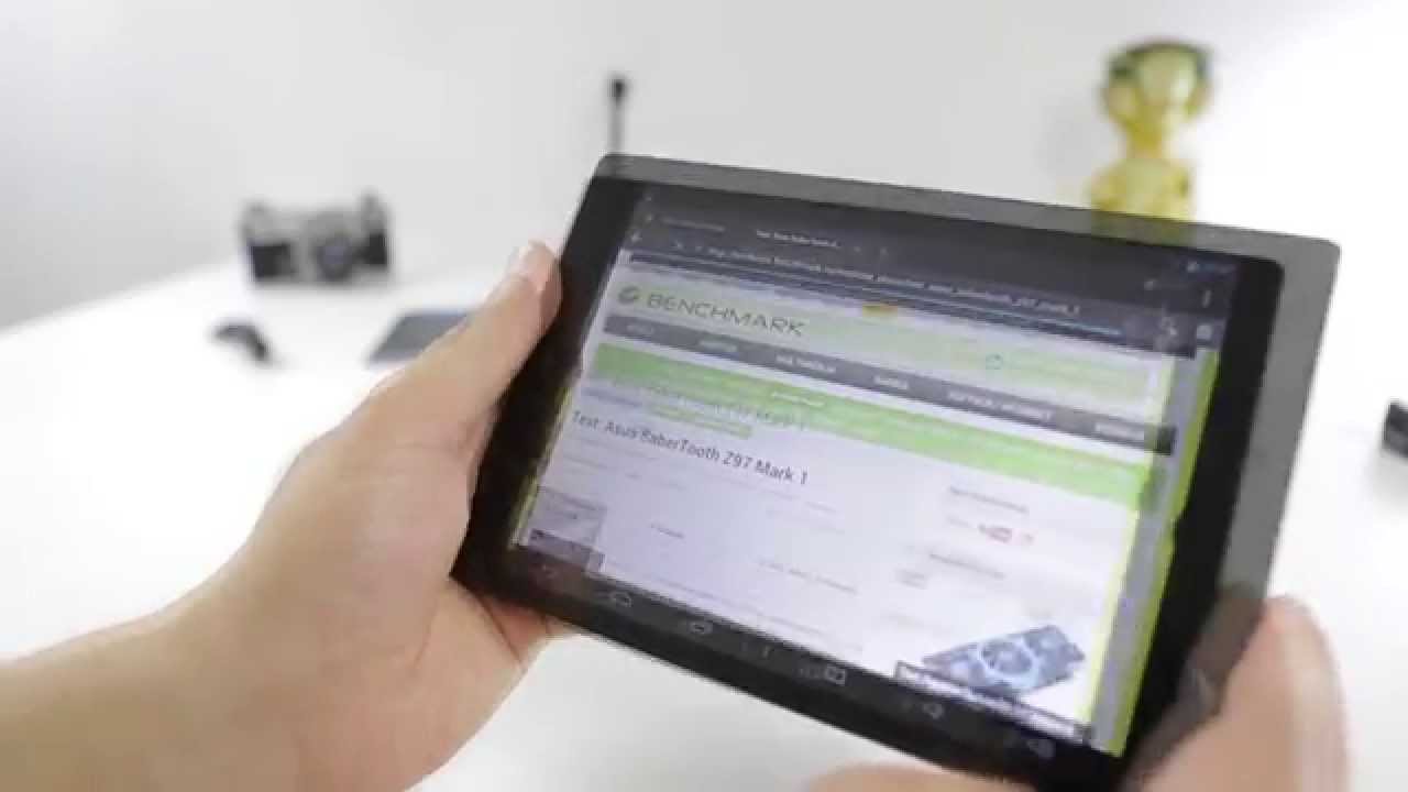 Tesla tablet - YouTube
