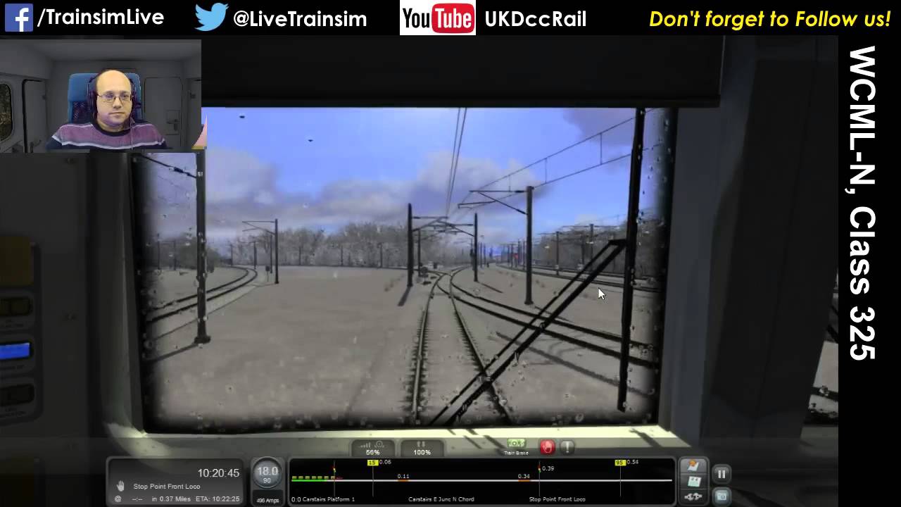 Train Simulator 2015 - WCML North, Class 325 - YouTube