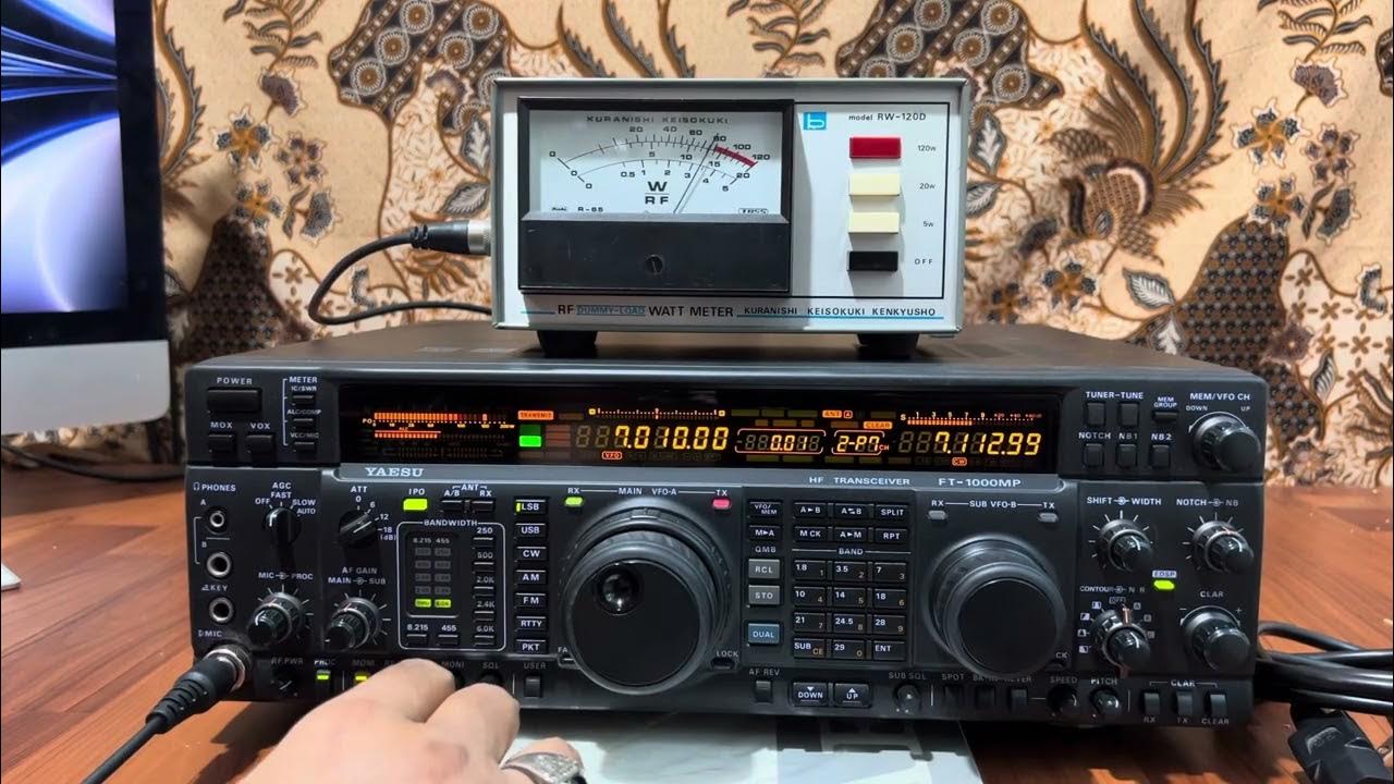 FT-1000MP HF 100W Open Duzbuk - YouTube
