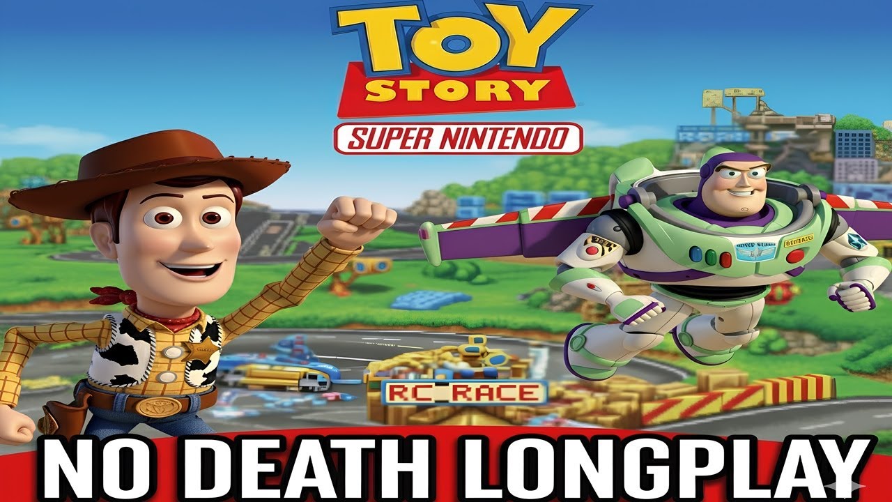TOY STORY SUPER NINTENDO GAMEPLAY/LONGPLAY/NO DEATH - JOGO COMPLETO COM ...