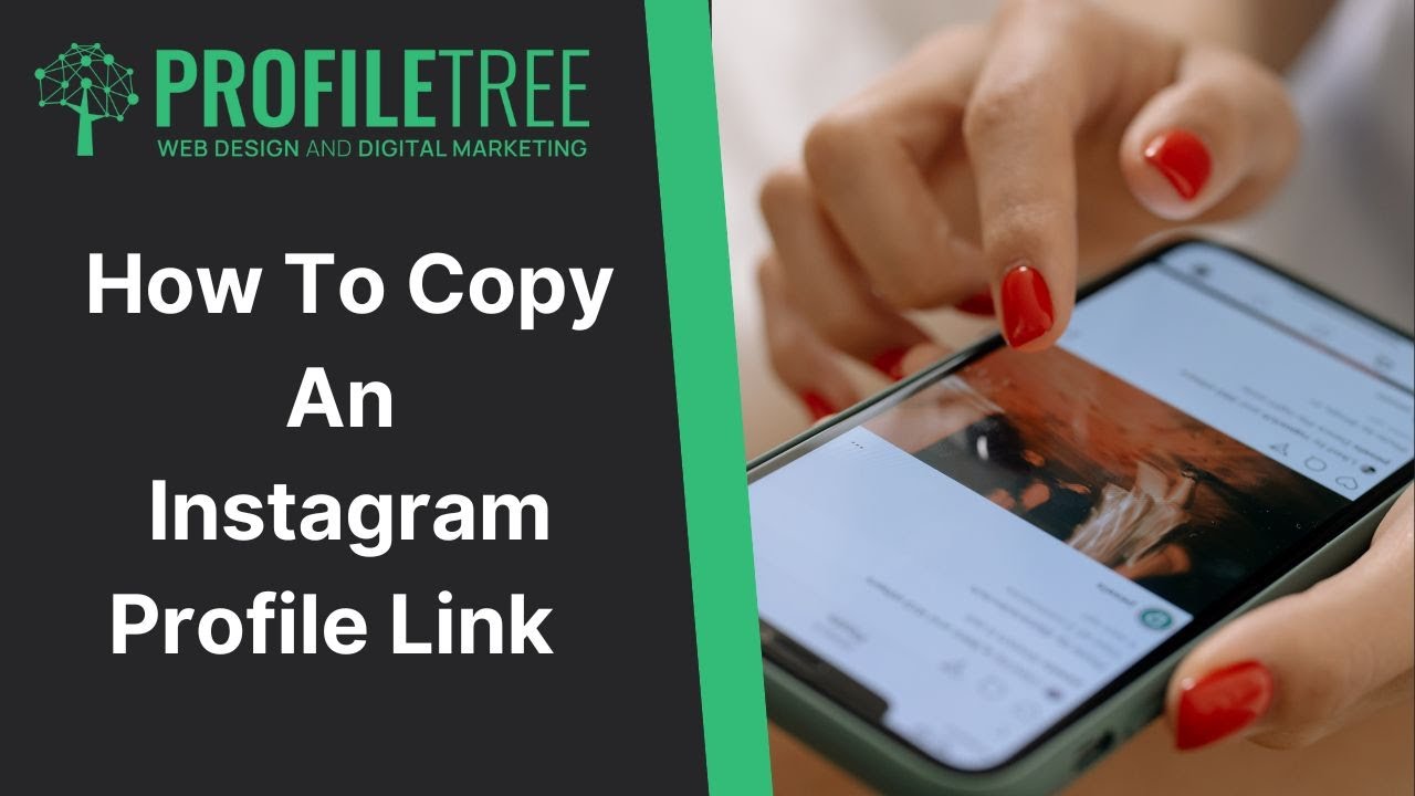 How To Copy An Instagram Profile Link | Instagram | Instagram Marketing ...