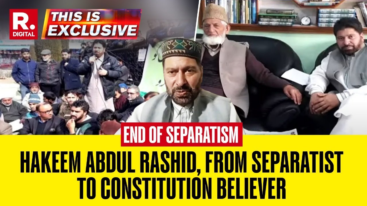 Separatist Leader Hakeem Abdul Rashid Quits Hurriyat, Compliments HM ...