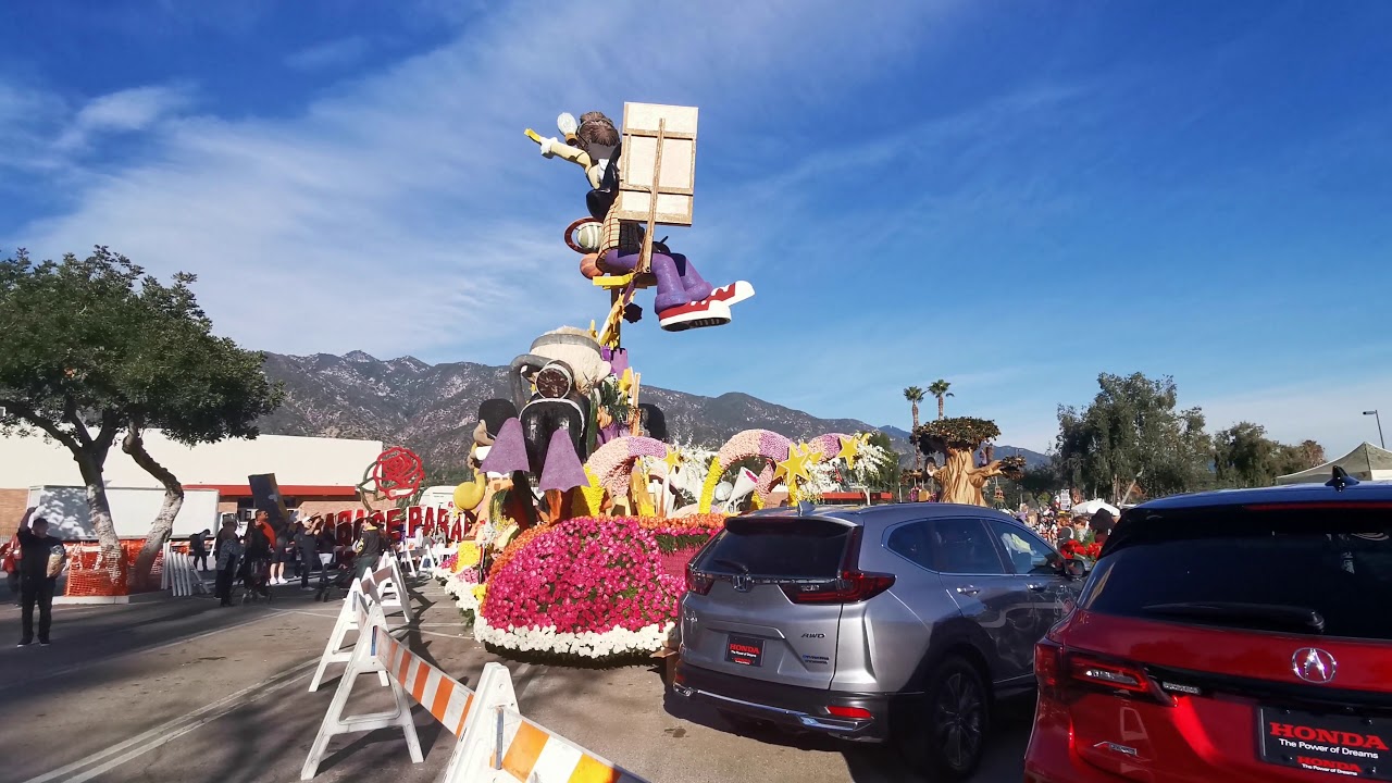 Pasadena Rose Parade Float 2020 - YouTube