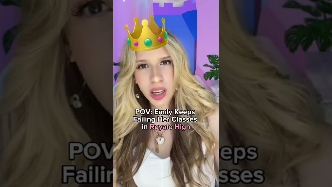 POV: Emily Keeps Failing Her Classes in Royale High - YouTube