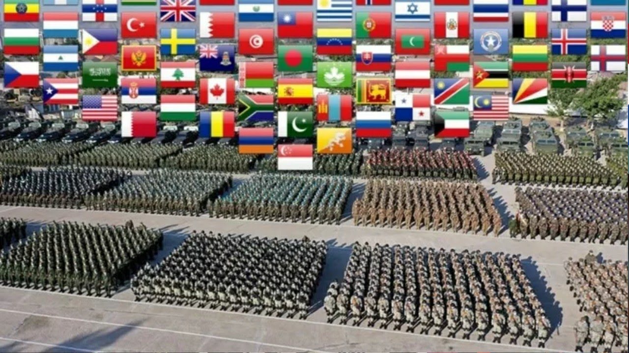 MILITARY STRENGTH OF DIFFERENT COUNTRIES - YouTube