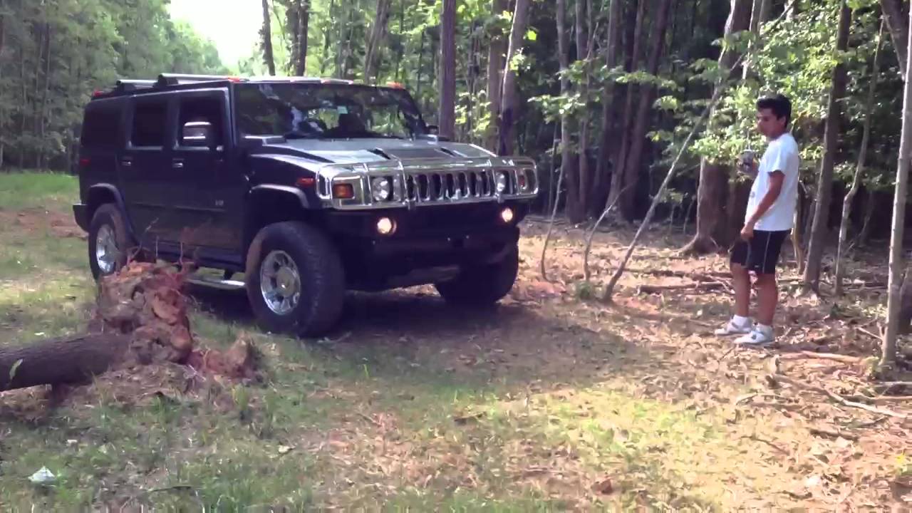 Hummer h2 off road - YouTube