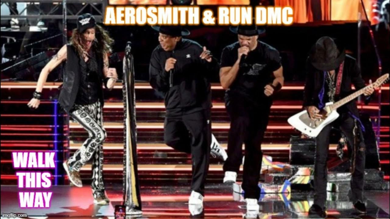 WALK THIS WAY (two versions Aerosmith/Run DMC) HQ - YouTube