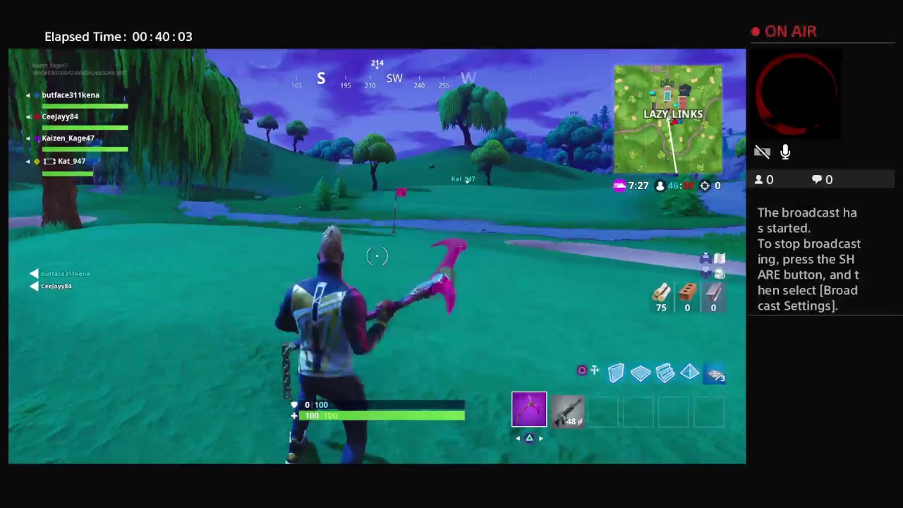 2nd Fortnite game - YouTube