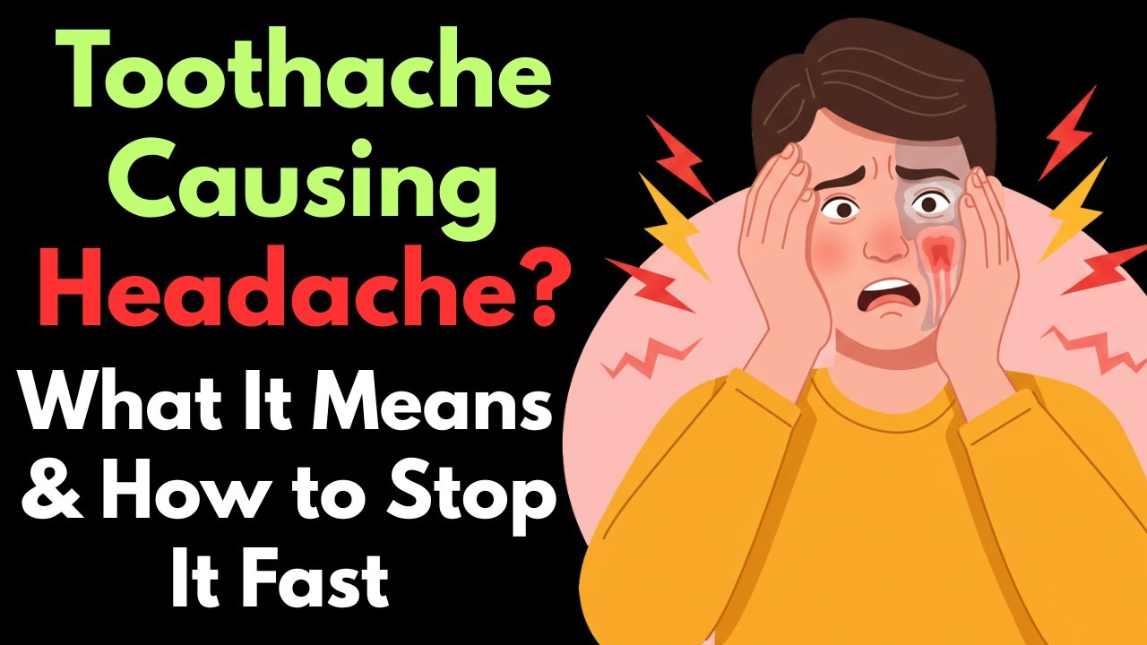 Toothache Causing Headache | Tooth Headache | Toothache Pain and ...
