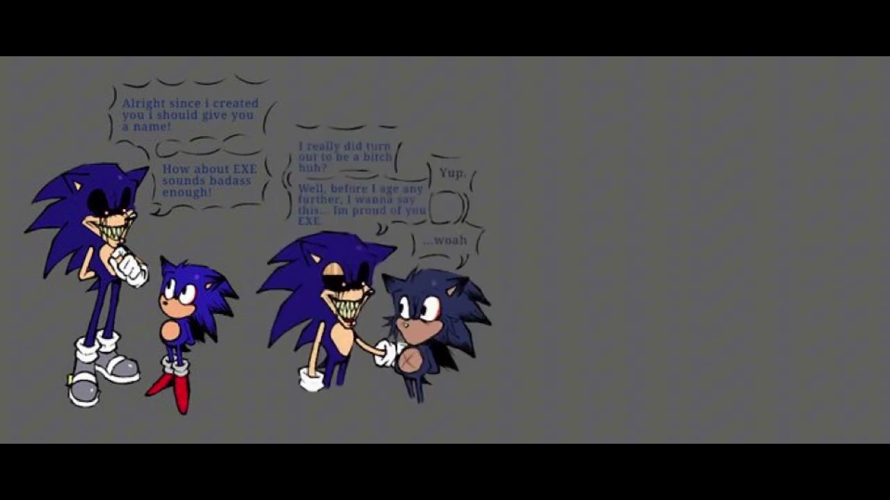 Father and Son. (Sonic.EXE Comic Dub) - YouTube